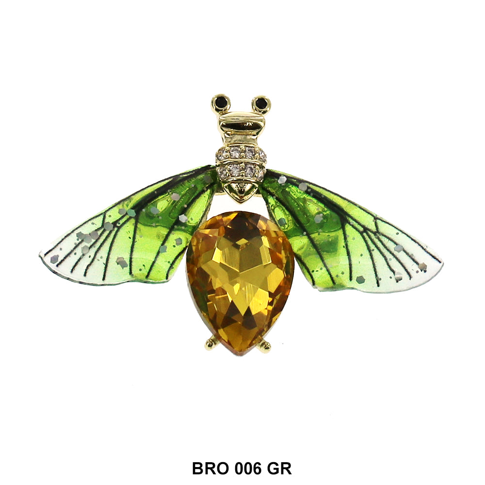 Butterfly Brooch BRO 006 GR – Kaashusa