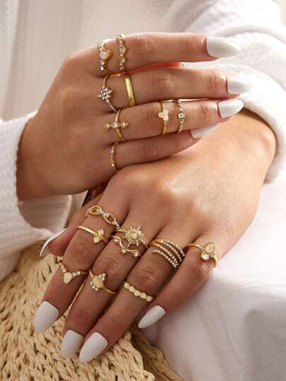 The Limitless Styles Gold plated jewelry Rings for Women – Kaashusa