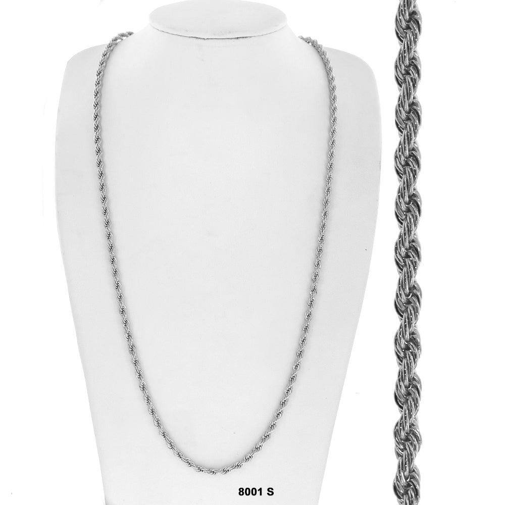 4 MM Rope Chain 8001 S – Kaashusa