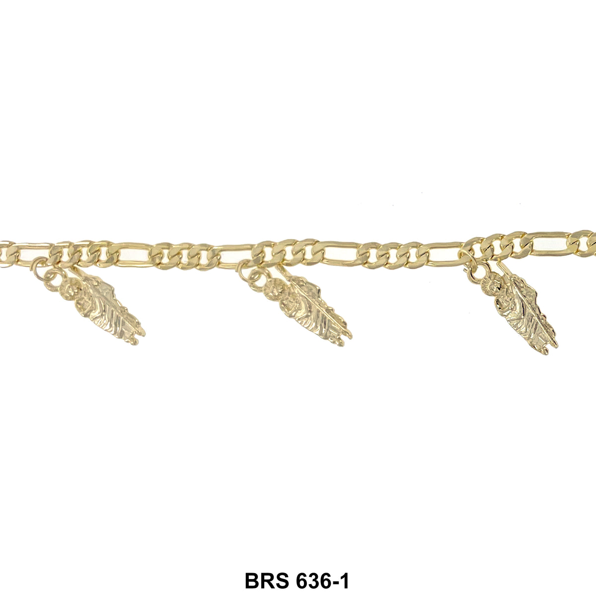 San Judas Figaro Chain Bracelet BRS 636-1 – Kaashusa