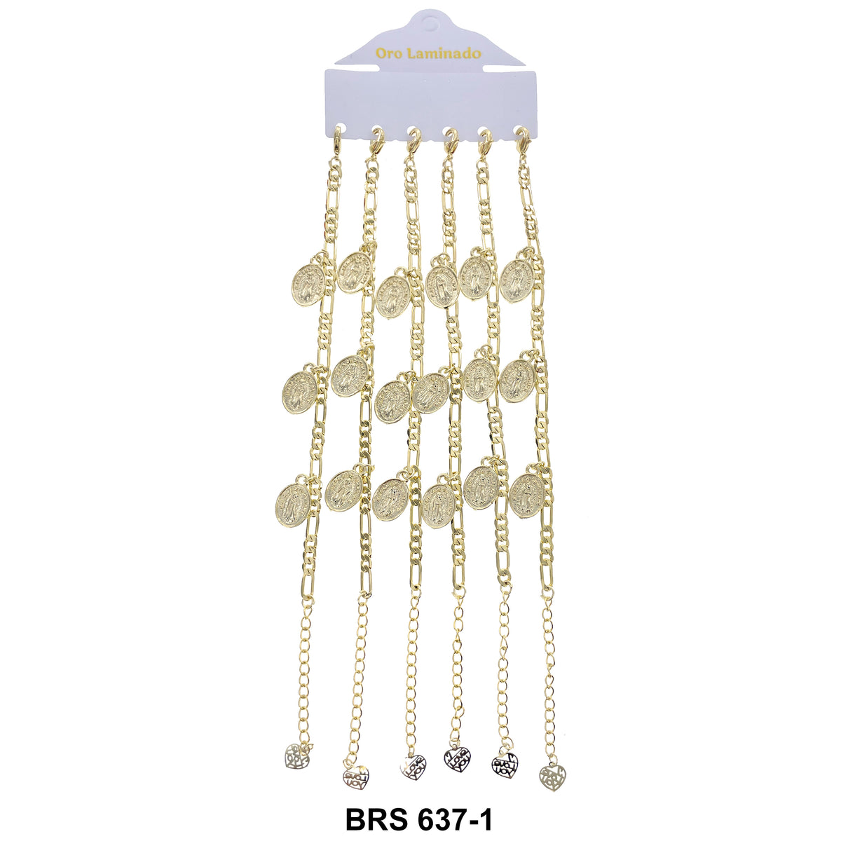 Guadalupe Figaro Chain Bracelet BRS 637-1 – Kaashusa