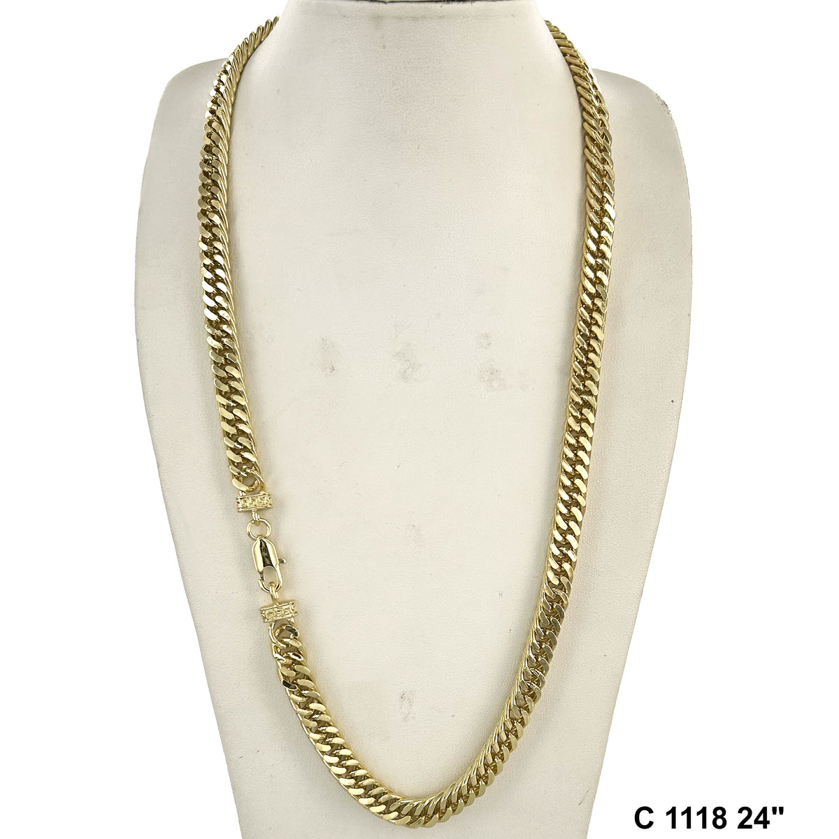 Elevate Your Style with shiny Concave Cuban Chains – Kaashusa