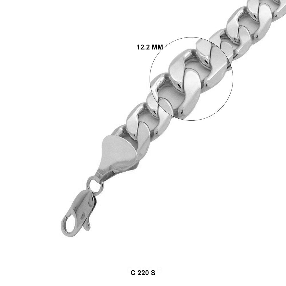 12.2 MM Cuban Chain C 220 S – Kaashusa
