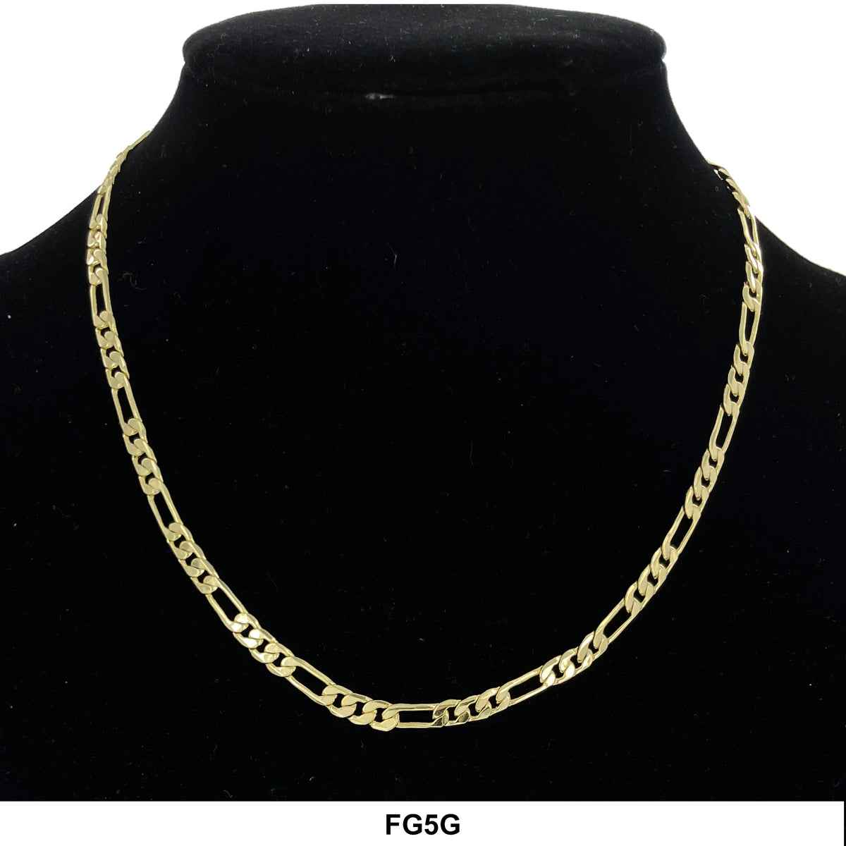 5 MM Figaro Chain FG5G – Kaashusa