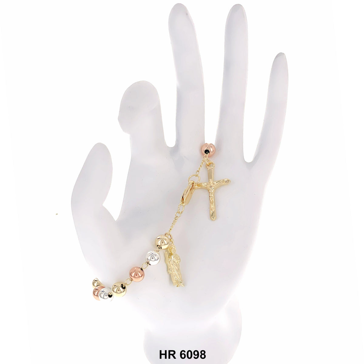 6 MM Hand Rosary San Judas HR 6098 – Kaashusa
