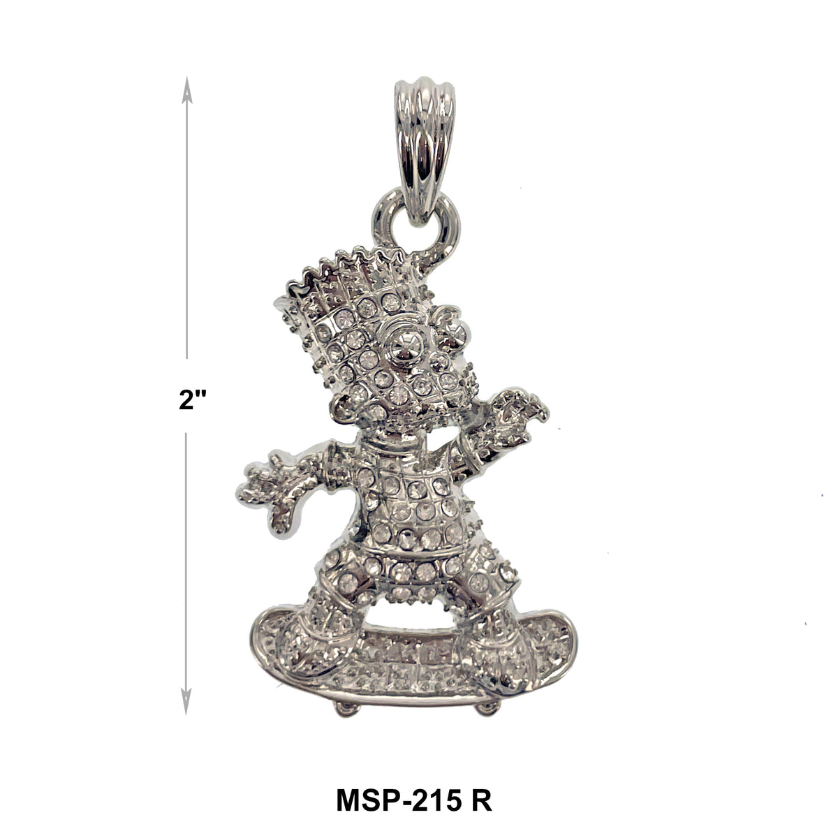 Bart Simpson Pendant MSP-215 R – Kaashusa