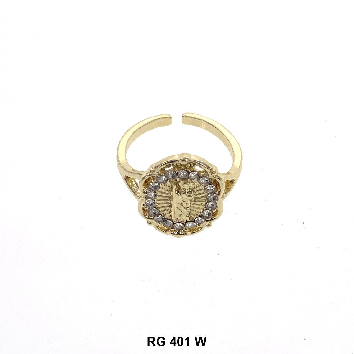 San Judas Openable Ring RG 401 W – Kaashusa