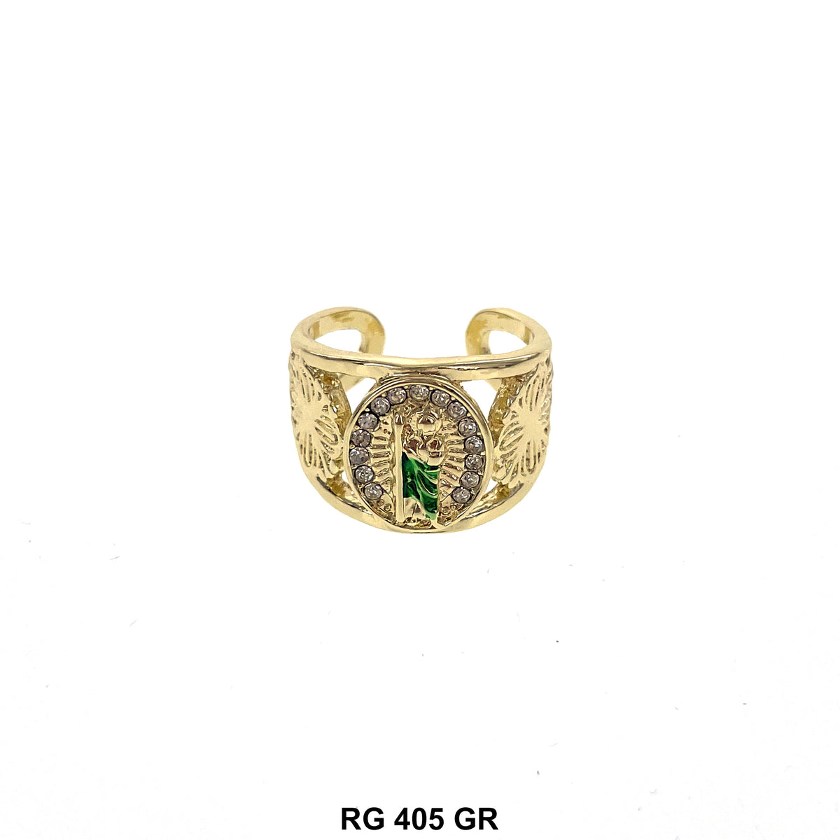 San Judas Openable Ring RG 405 GR – Kaashusa
