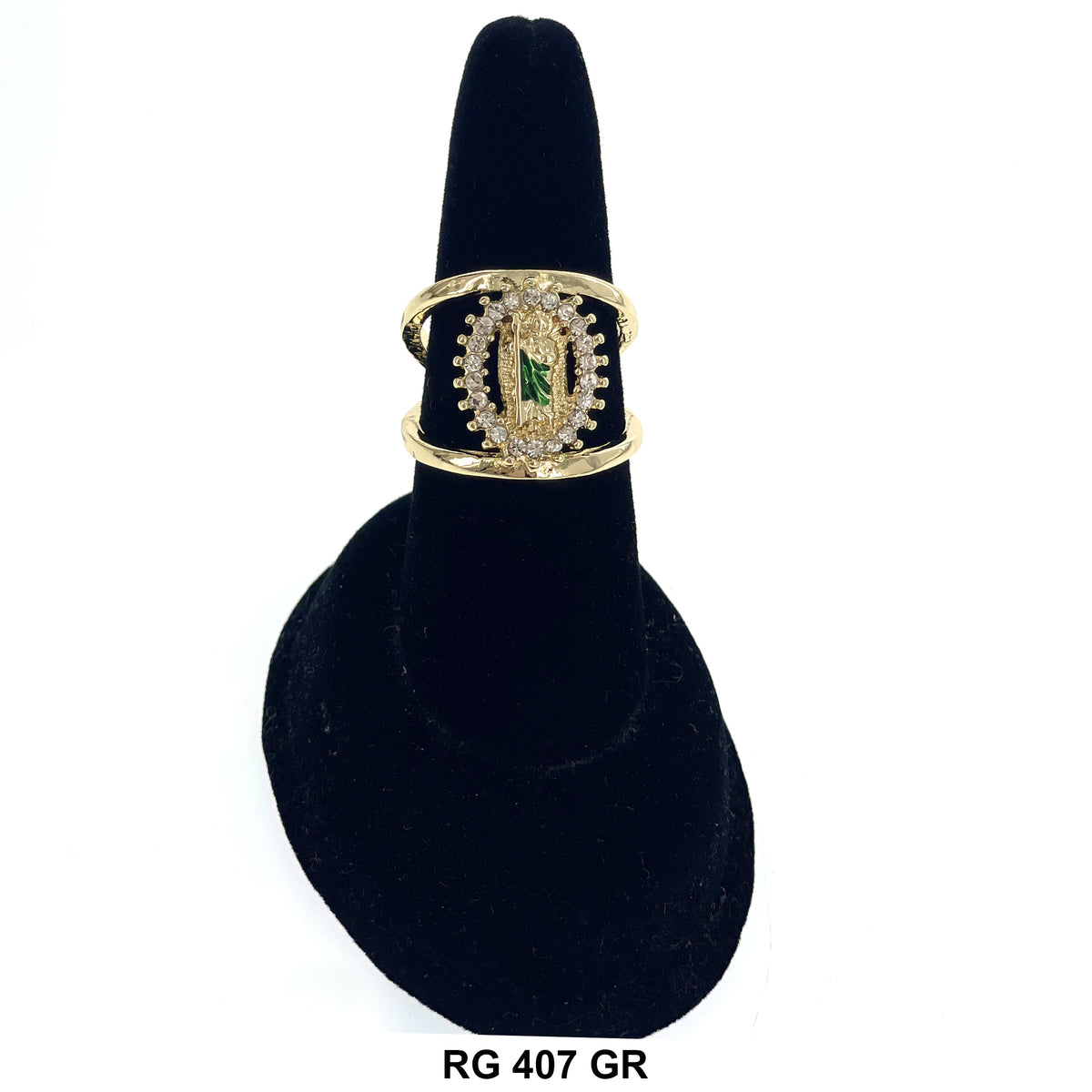 San Judas Openable Ring RG 407 GR – Kaashusa