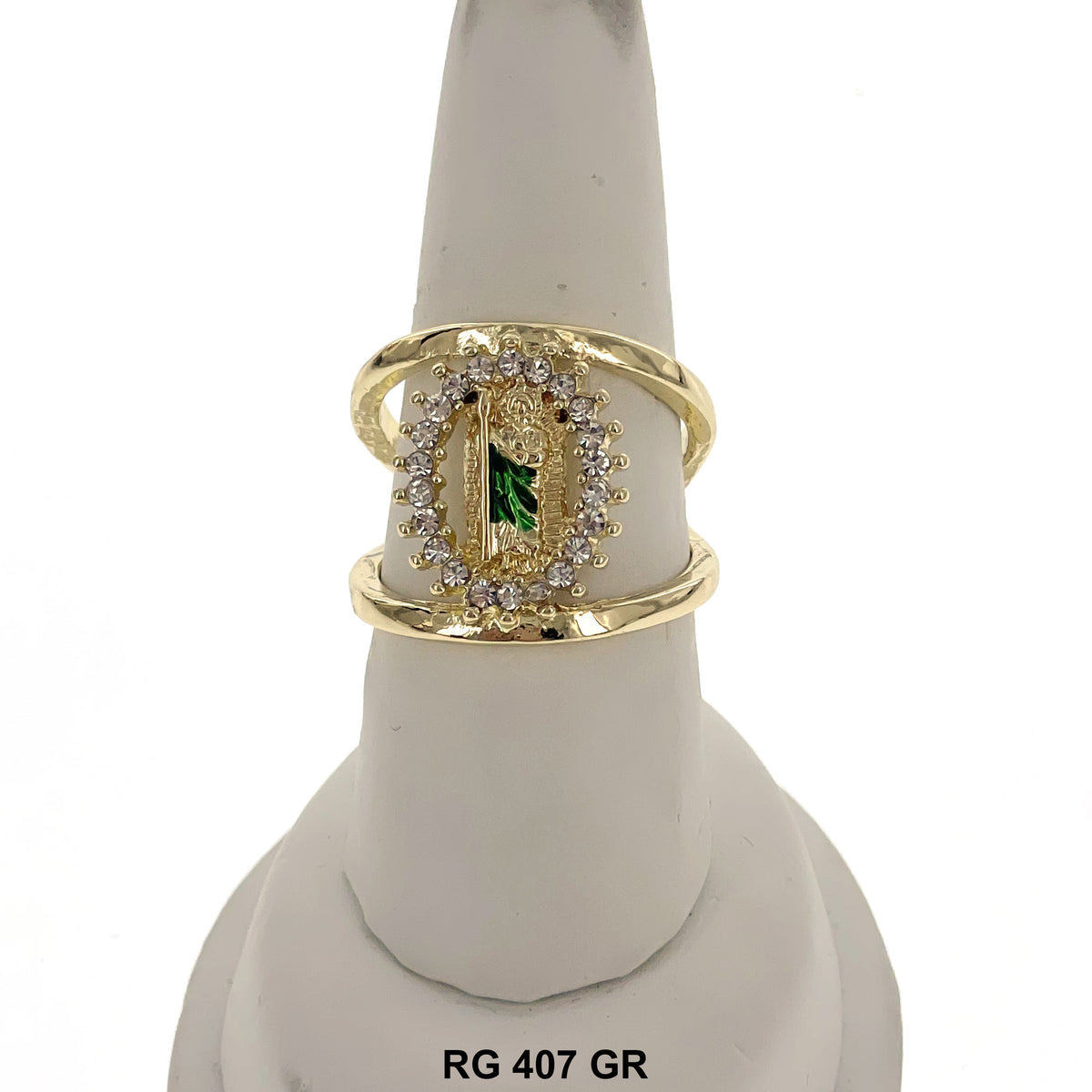 San Judas Openable Ring RG 407 GR – Kaashusa