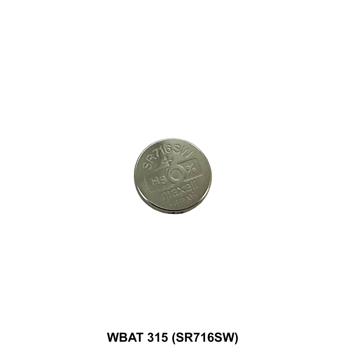 Maxell Silver Oxide Watch Battery WBAT 315 (SR716SW) – Kaashusa