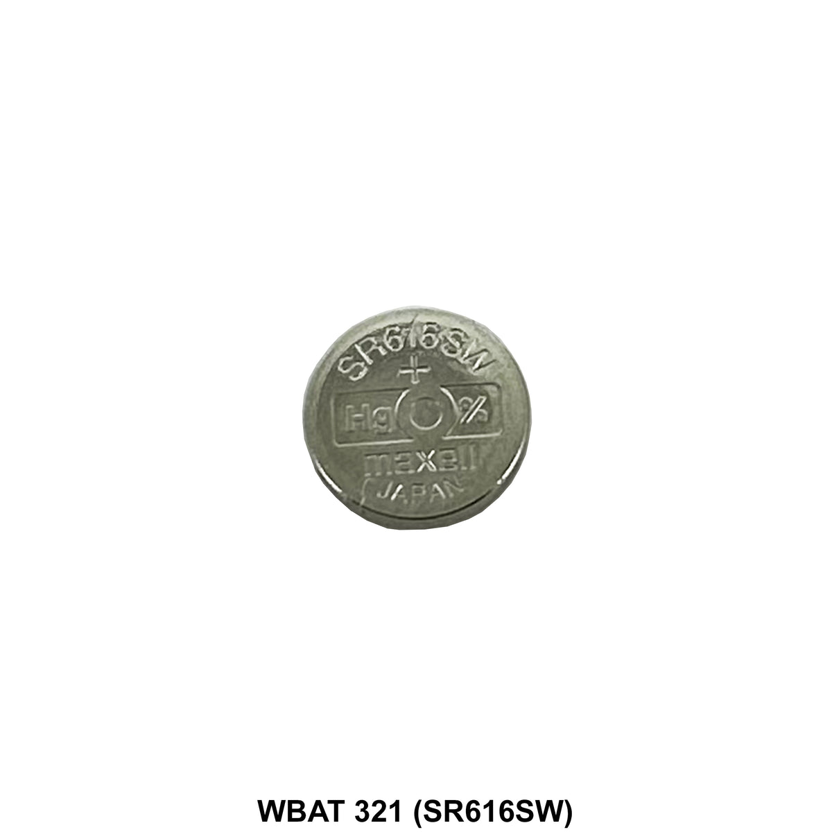 Maxell Silver Oxide Watch Battery WBAT 321 (SR616SW) – Kaashusa