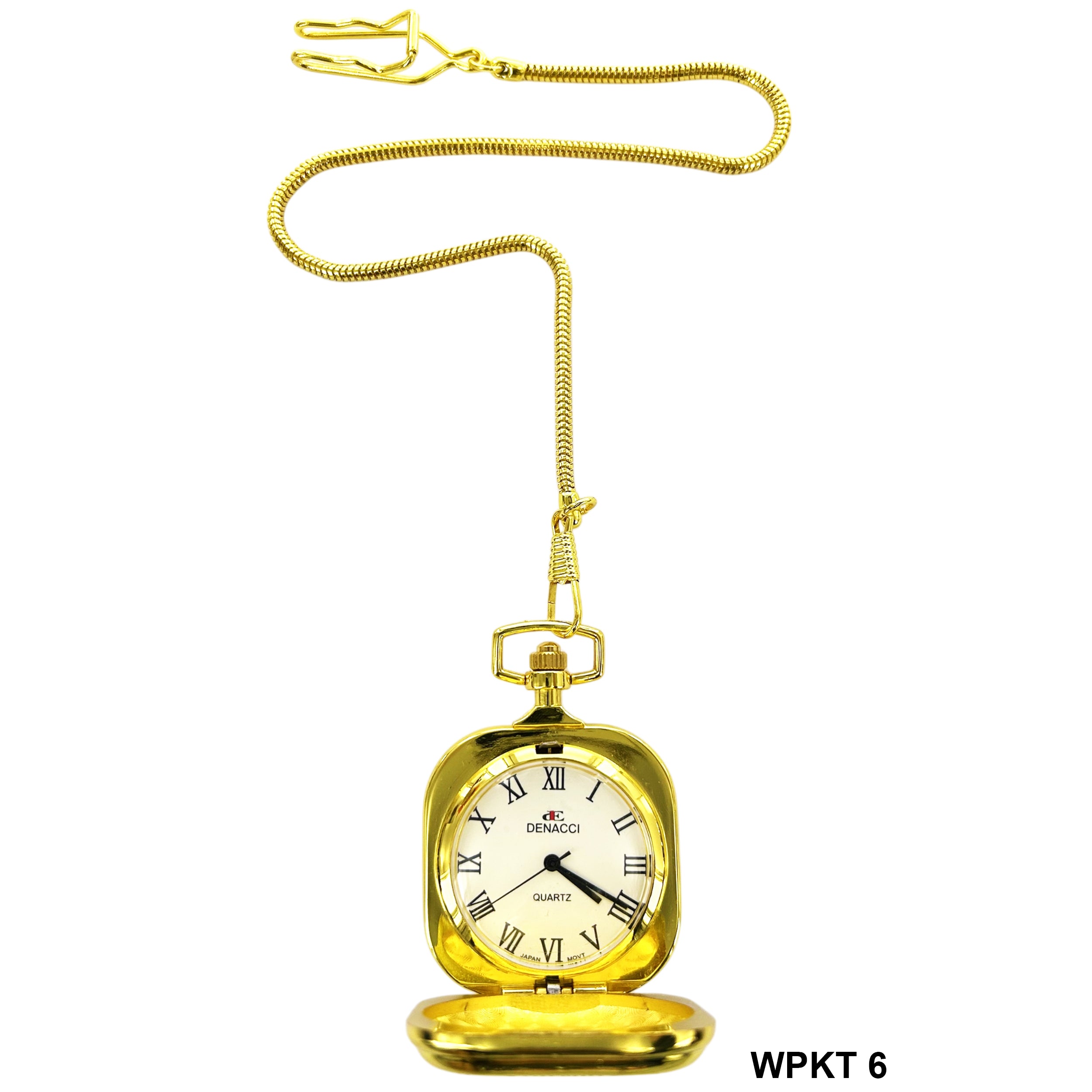 Square Pocket Watch WPKT 6 G – Kaashusa
