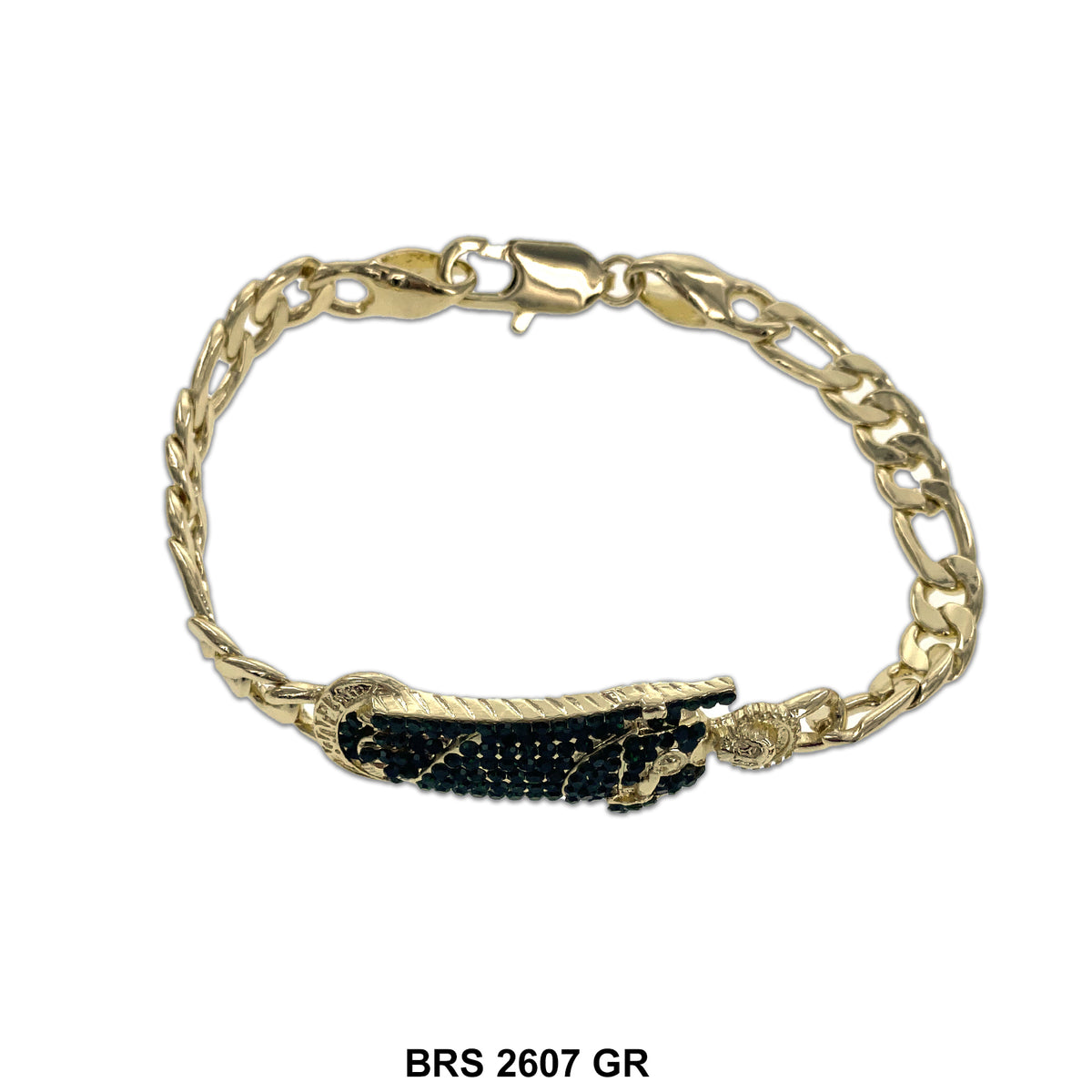 San Judas Chain Bracelet BRS 2607 GR – Kaashusa