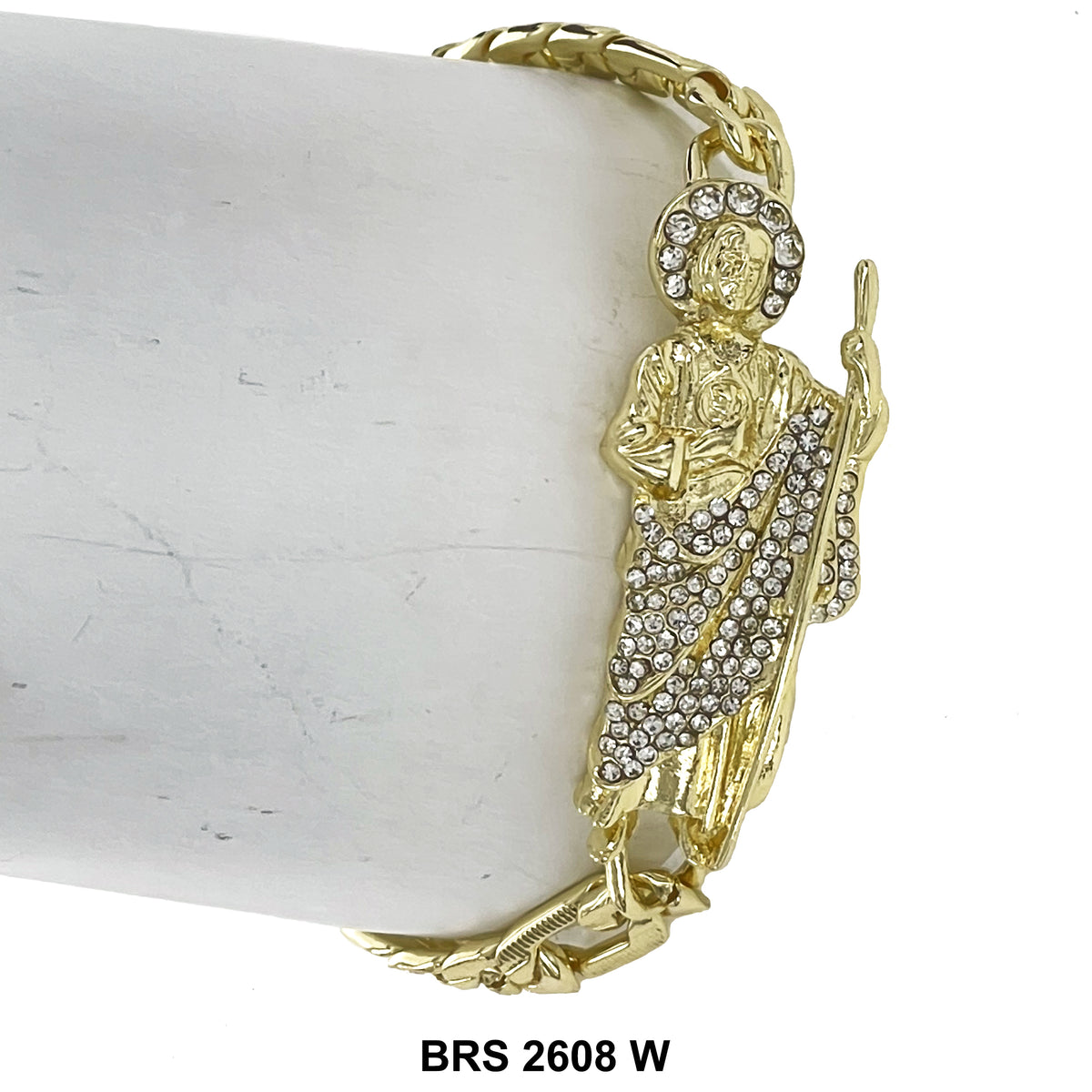 San Judas Chain Bracelet BRS 2608 W – Kaashusa