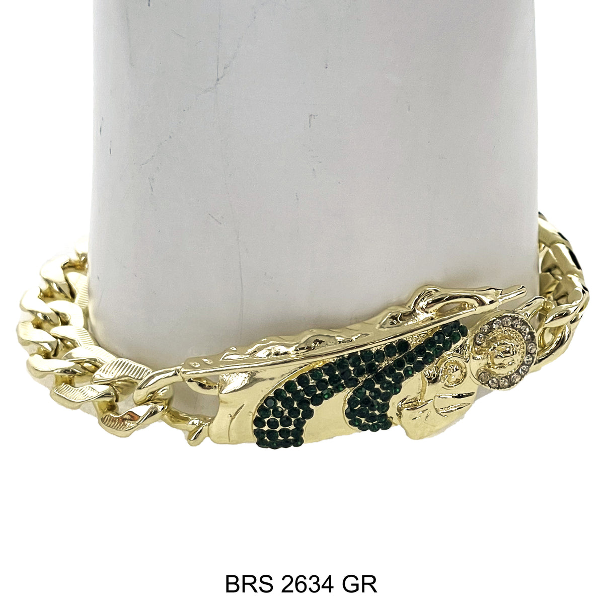 San Judas Chain Bracelet BRS 2634 GR – Kaashusa