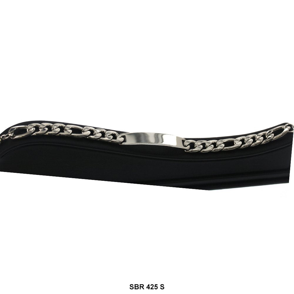 Stainless Steel ID Bracelet SBR 425 S – Kaashusa